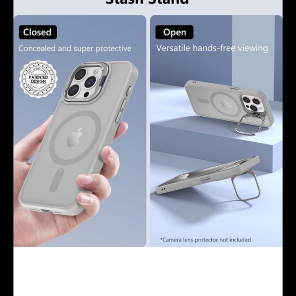 Cell Phones & Accessories | Iphone 15 Pro Kickstand Case With Stickers ...